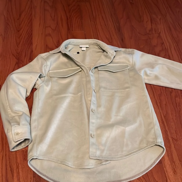 Jackets & Coats | Mint Green Shacket | Poshmark